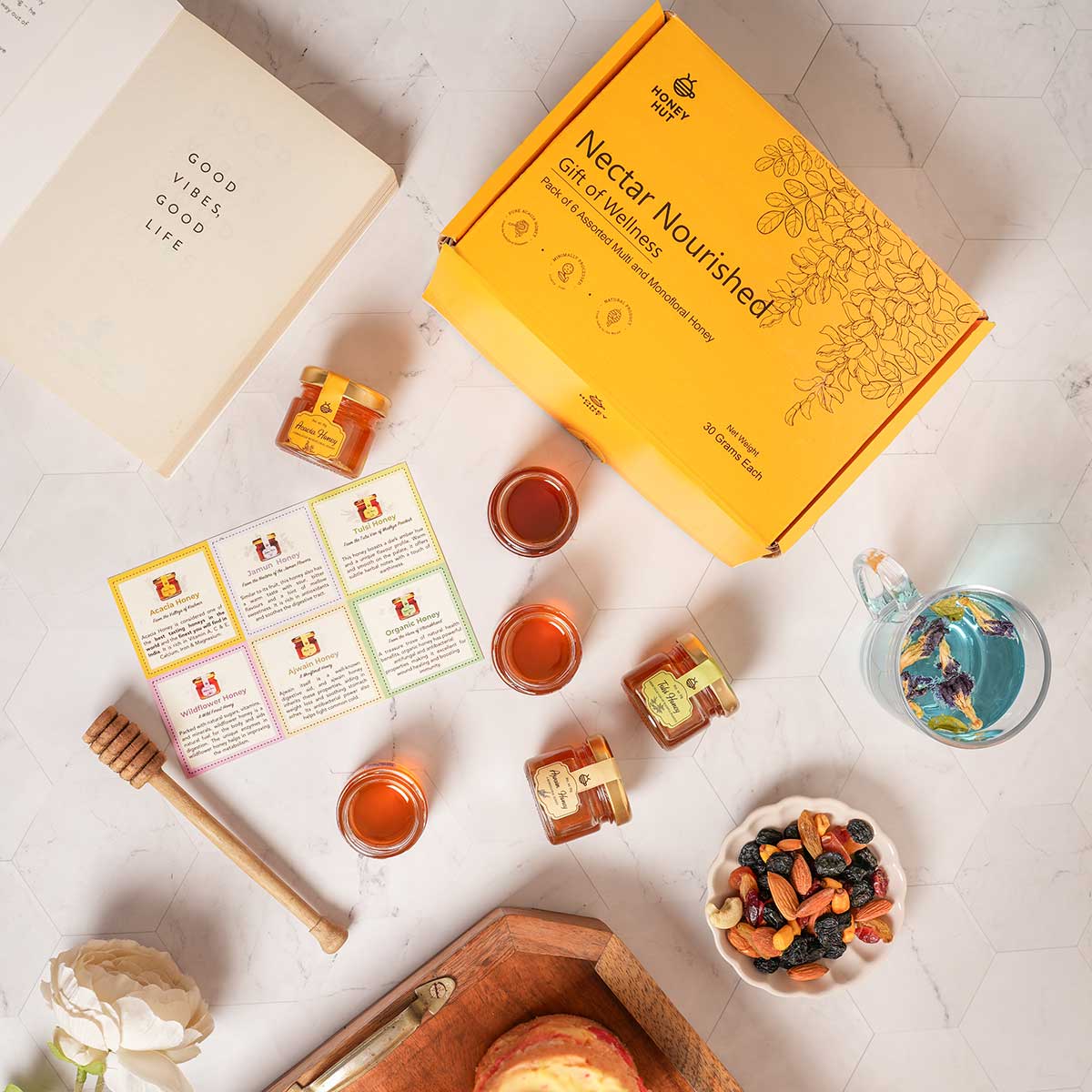Nectar Nourished Gift of Wellness Box – Honey Hut